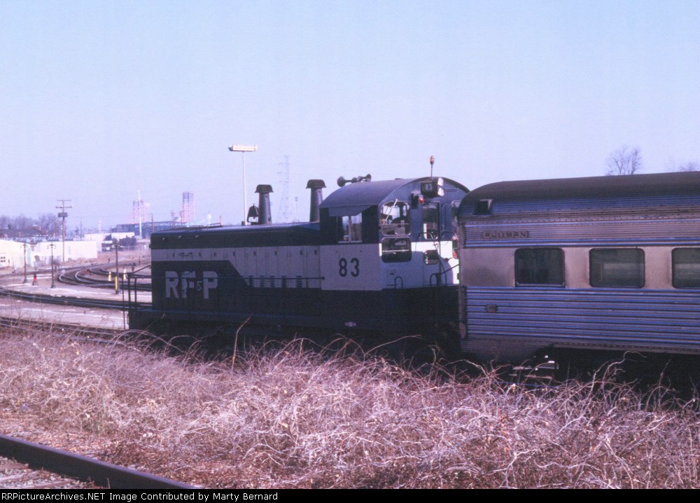 RF&P 83 Switching at Broad Street Station